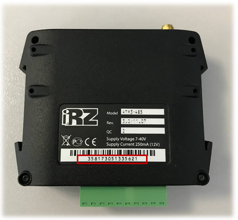 Как определить IMEI у модемов iRZ серий АТМхх, АТМх-ххх, MCхх, TGxx ...